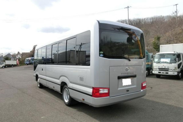 14 Seater Toyota Coaster Minibus Hire - Luxury Van Rental Delhi